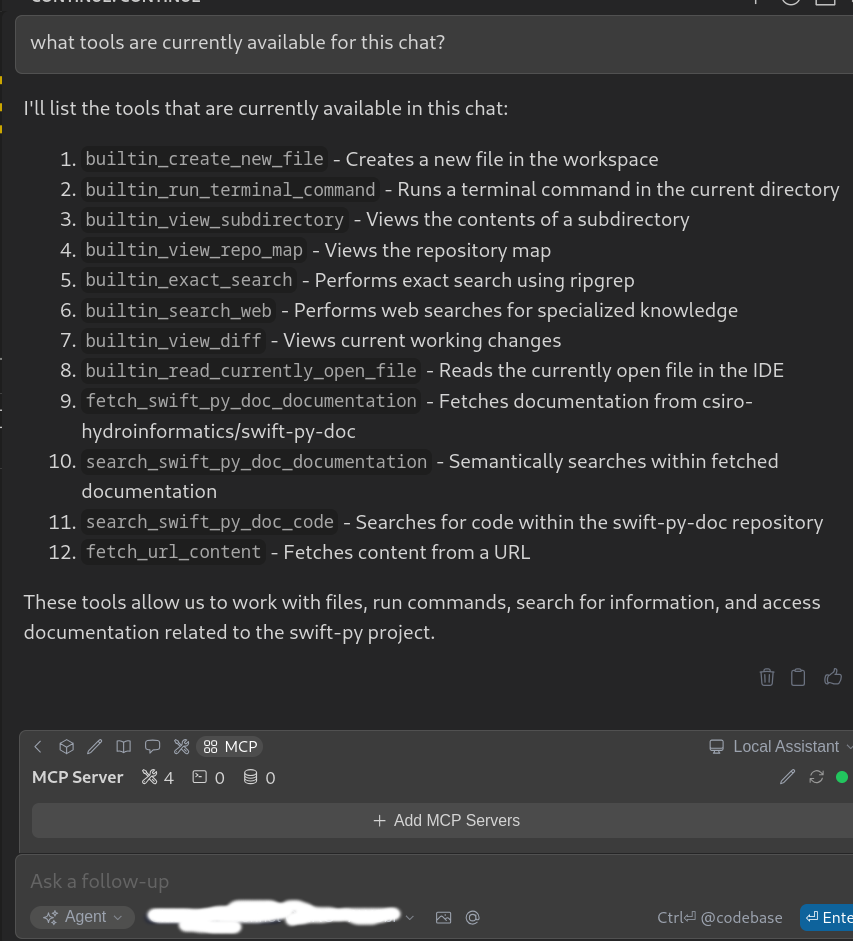 gitmcp in Continue.dev – J-M’s ‘lab notebook’